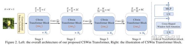 CSwin-CVPR2022：Cross-Shaped Window attention - 知乎