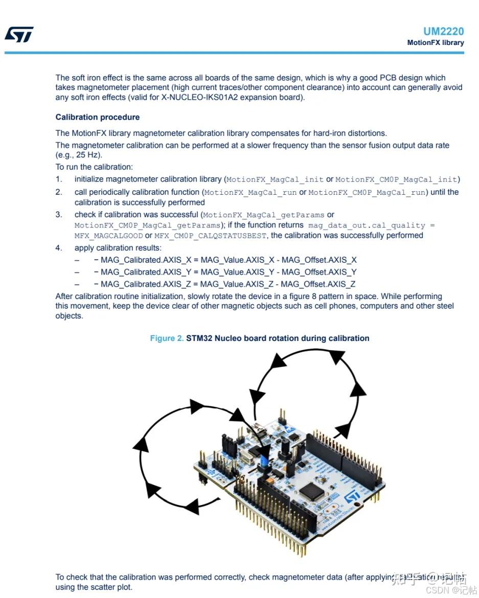 陀螺仪LSM6DSOW开发(8)----磁力计校准 - 知乎