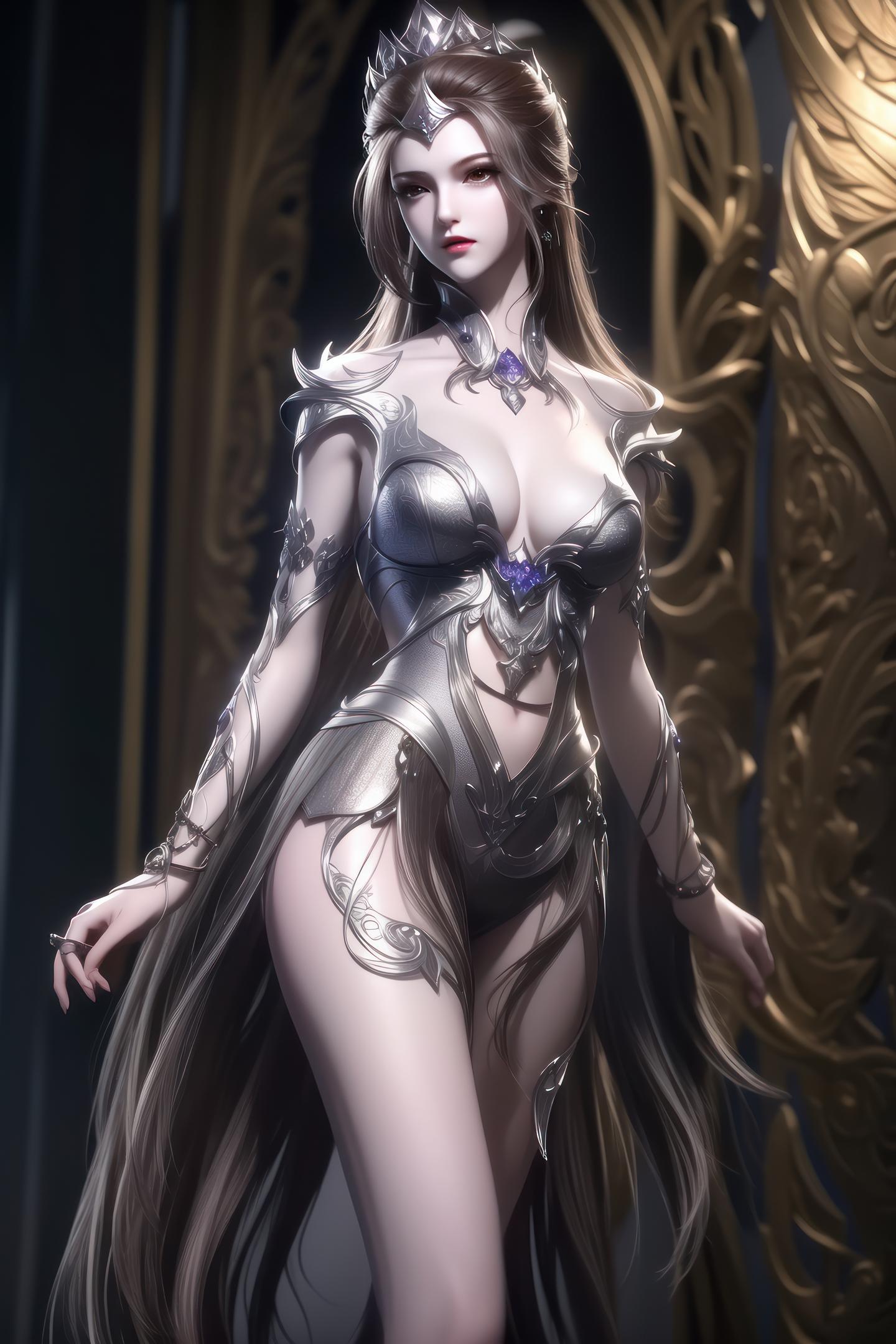 2550张Ai绘画国漫比比东 电脑ai绘画动漫国漫角色斗罗斗破云韵美杜莎手机高清壁纸插画模型 - 知乎