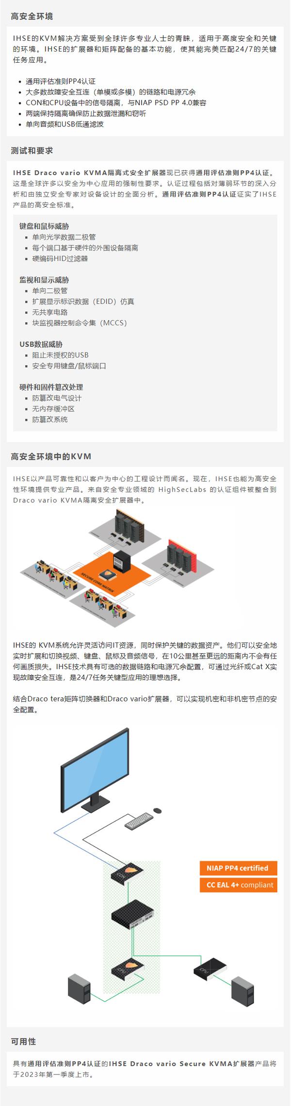 安全性加倍！获PP4认证的KVM新品将于2023年第一季度上线 - 知乎