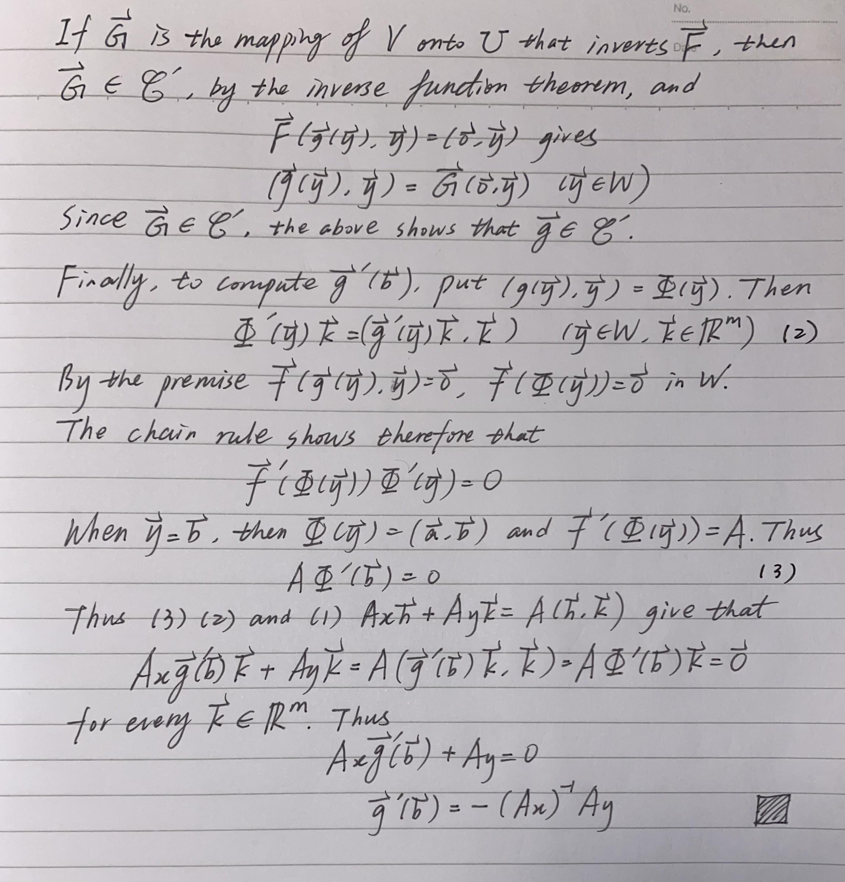 2. Inverse Function Theorem and Implicit Function Theorem - 知乎