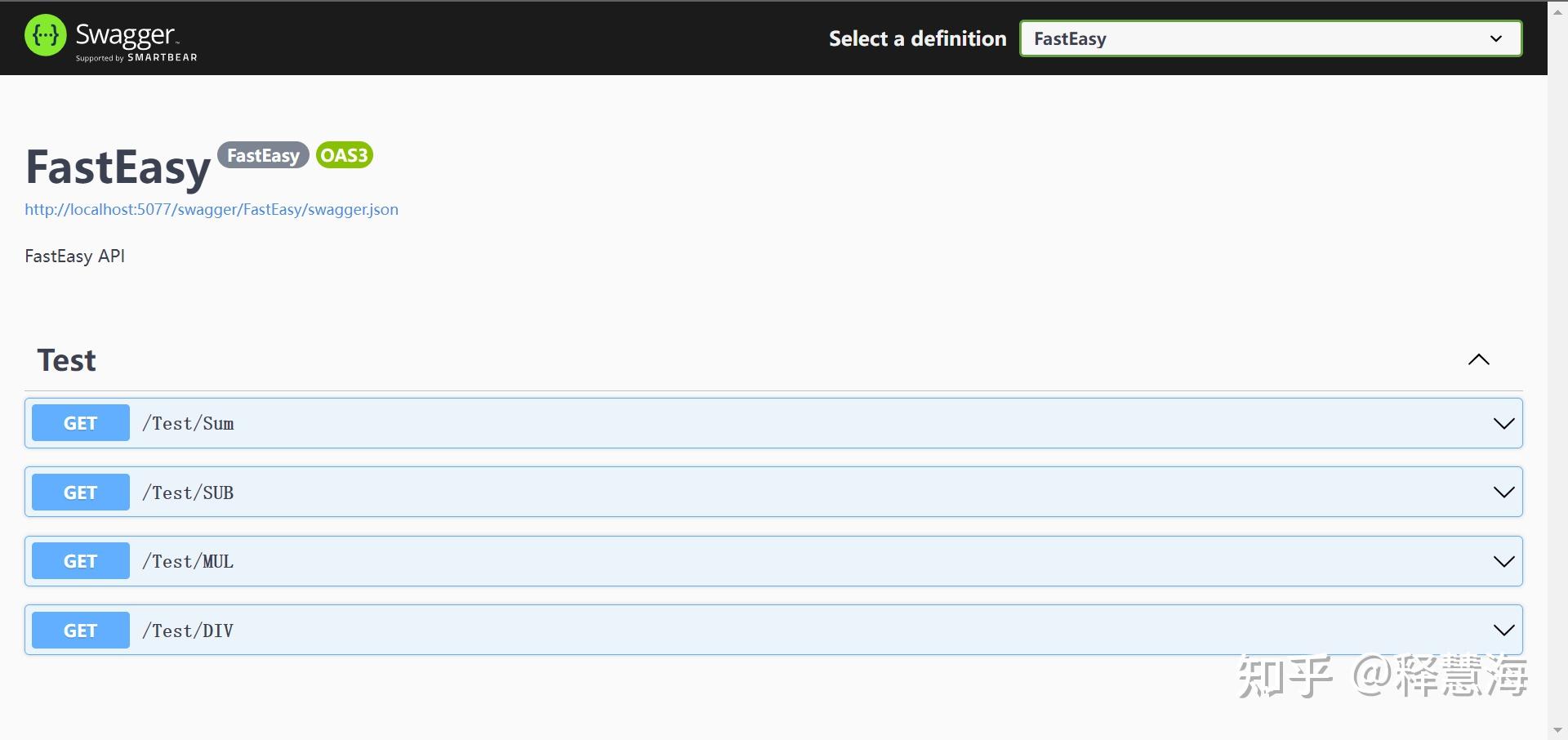 6.swagger完善：界面显示注释+多版本控制 - 知乎