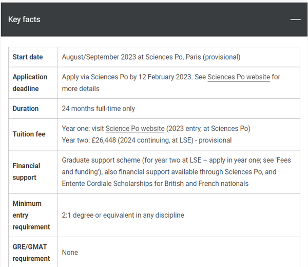 强强联合项目推荐-13：伦敦政经LSE和巴黎政治学院Sciences Po联合双学位硕士 - 知乎