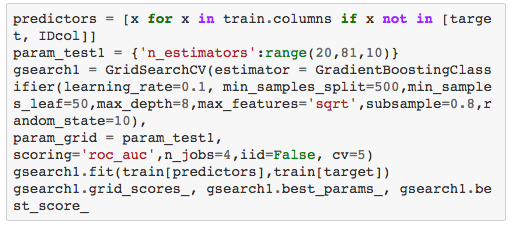 用Python进行梯度提升算法的参数调整 - 知乎
