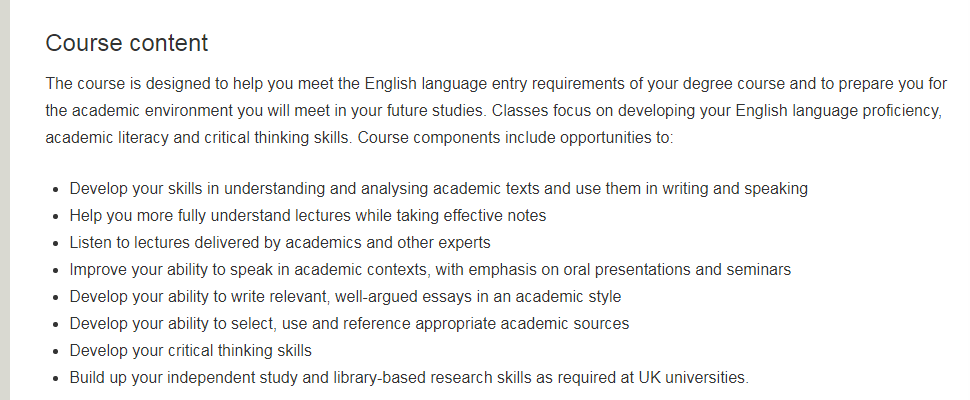 去英国读硕士为什么要读语言班（Pre-sessional English Course） - 知乎