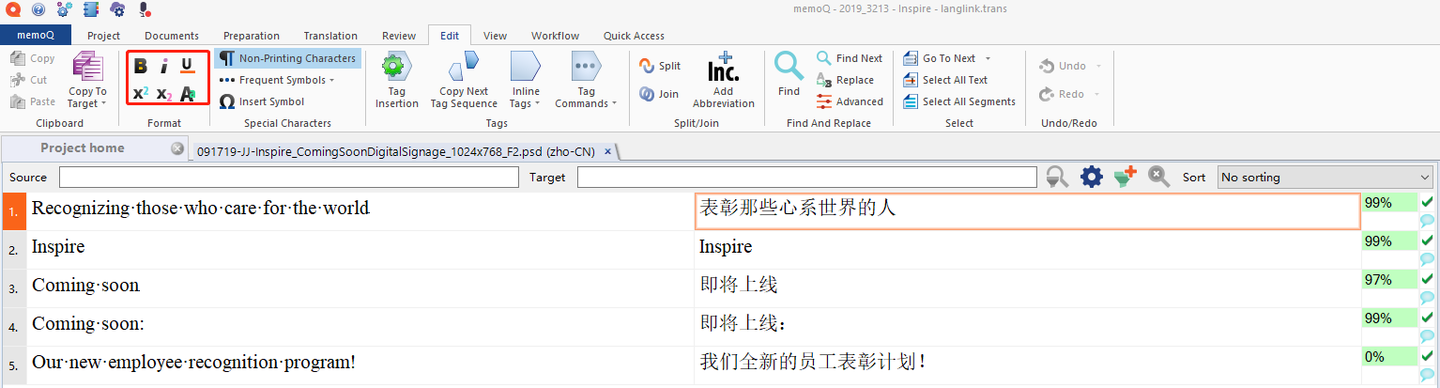 CAT 工具之 MemoQ 使用全攻略，看这一篇就够了 - 知乎