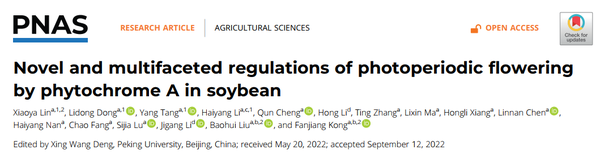 PNAS | 孔凡江/刘宝辉团队解析phyA调控光周期开花的分子机制 - 知乎