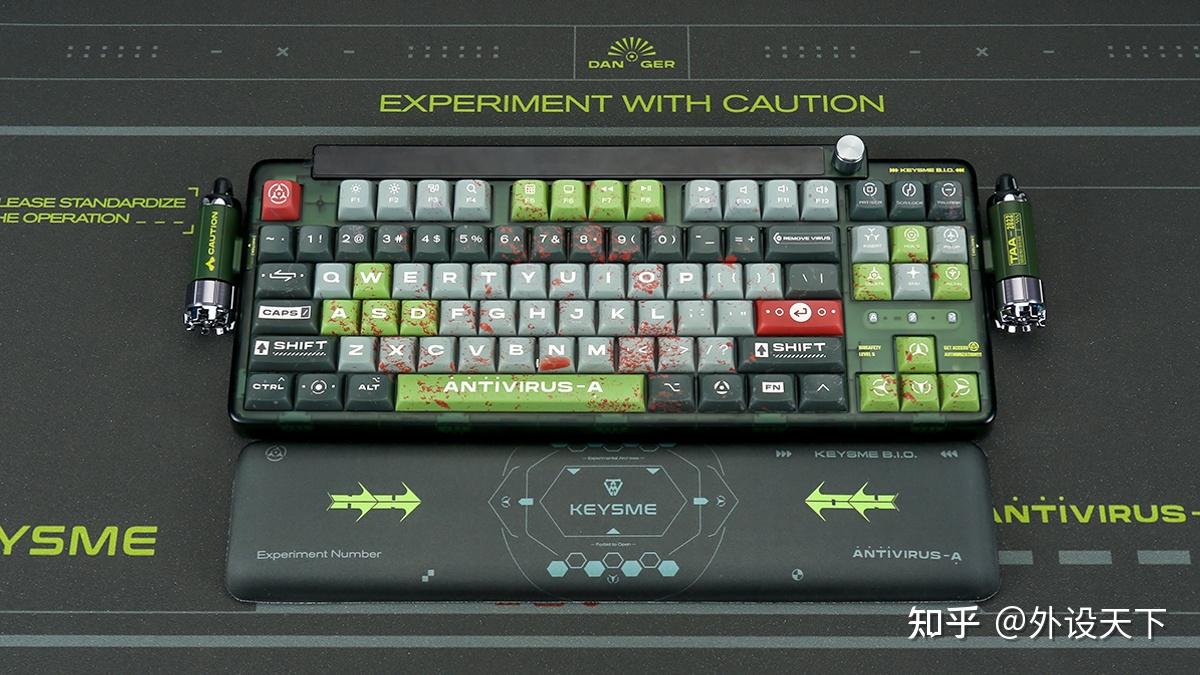 KeysMe Lunar 01三模无线机械键盘图赏简评 - 知乎