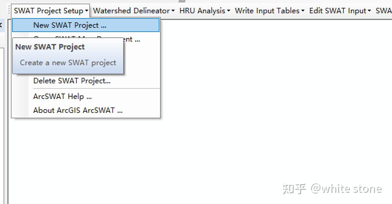 利用ArcSWAT根据实际河网水系划分子流域 - 知乎