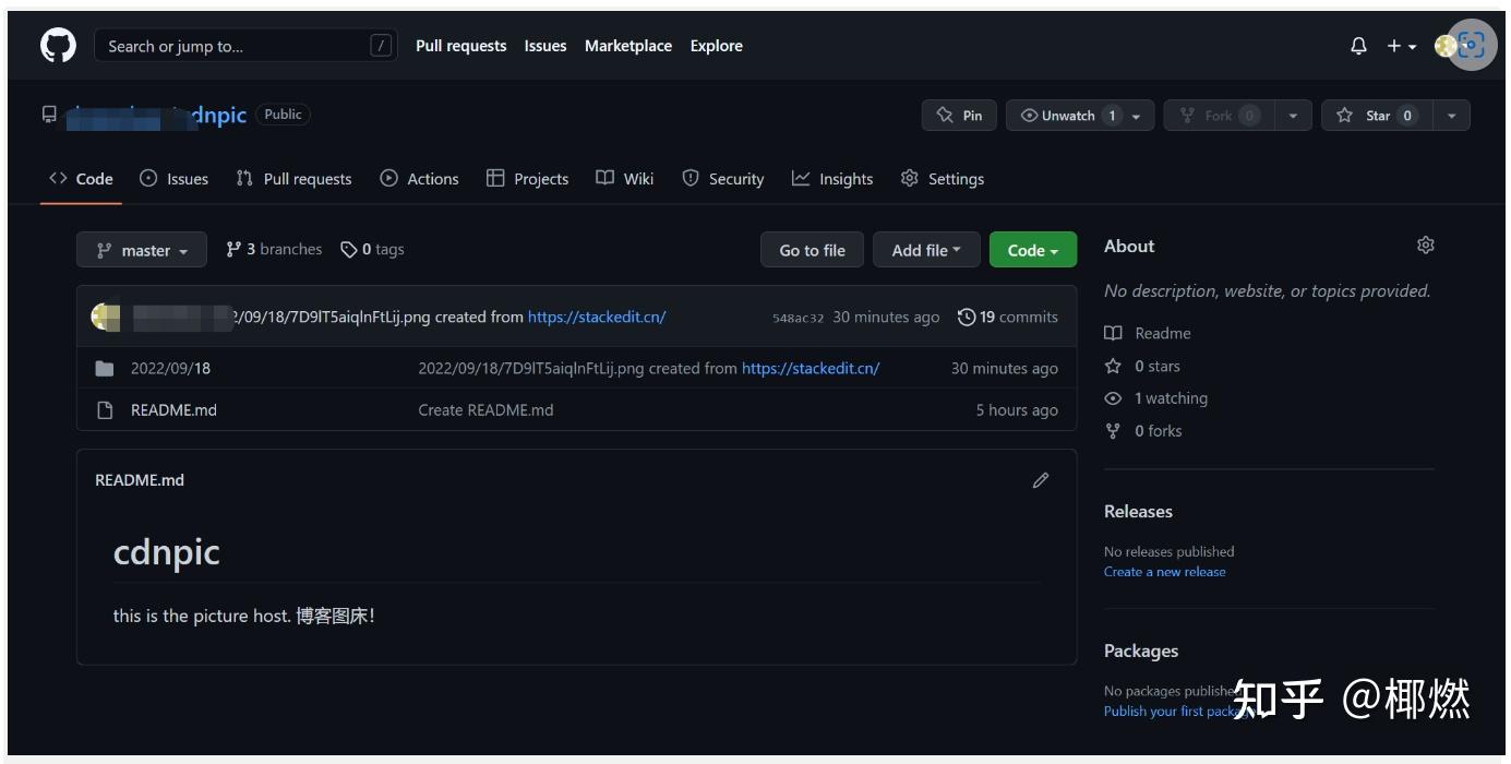 Stackedit 如何设置github图床（免费） 知乎 