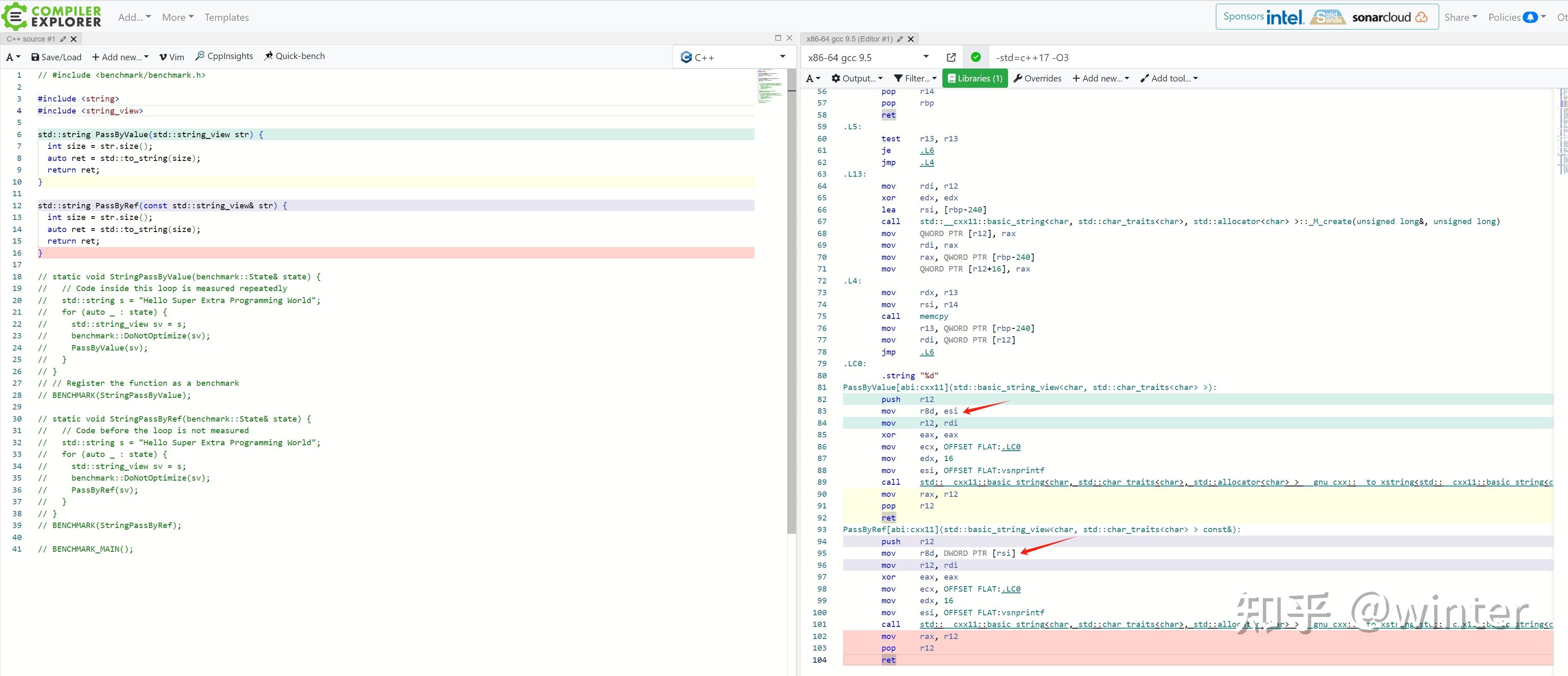 关于string_view作为传入参数时，传值还是传引用？ - 知乎