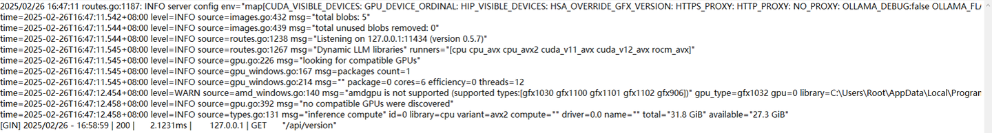AMD RX6600XT安装专用ROCm版Ollama并本地部署deepseek以及SD prompt大模型 - 知乎