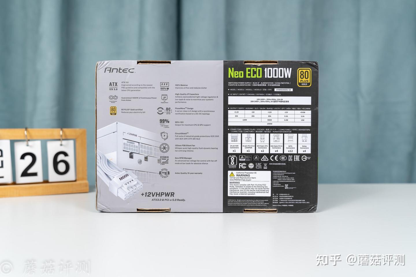 外观精致，品质优秀，白色主机首选，安钛克NE1000白色金牌全模组电源 评测 - 知乎
