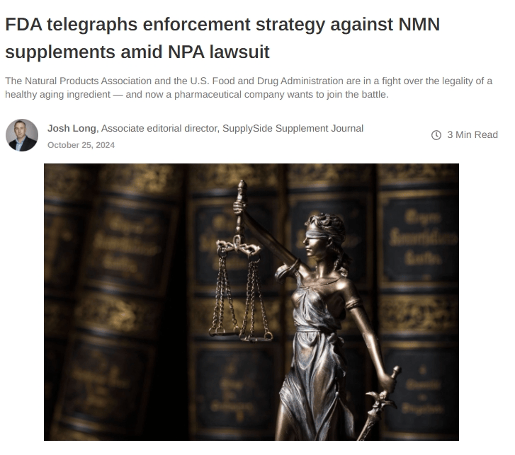 NMN：FDA 禁令风云，抗衰之路能否续写传奇？ - 知乎