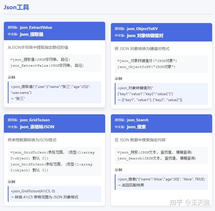 Excel/WPS中直接操作JSON数据 - 知乎