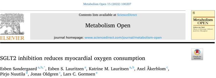【研究速递】Metabol Open：SGLT2抑制降低心肌耗氧量 - 知乎