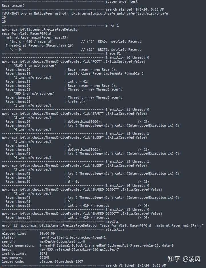 JPF: example - 知乎