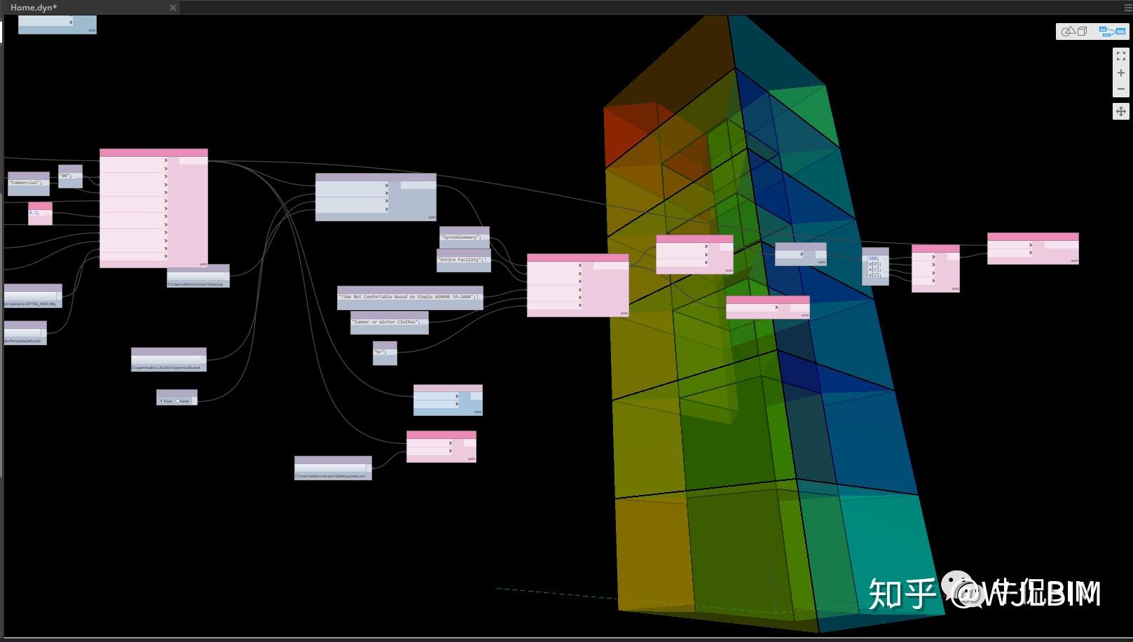 基于Dynamo&Openstudio的参数化建筑能耗模拟 - 知乎