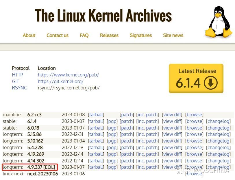 Linux 4.9 正式 EOL ，结束持续 6 年的 LTS 周期 - 知乎