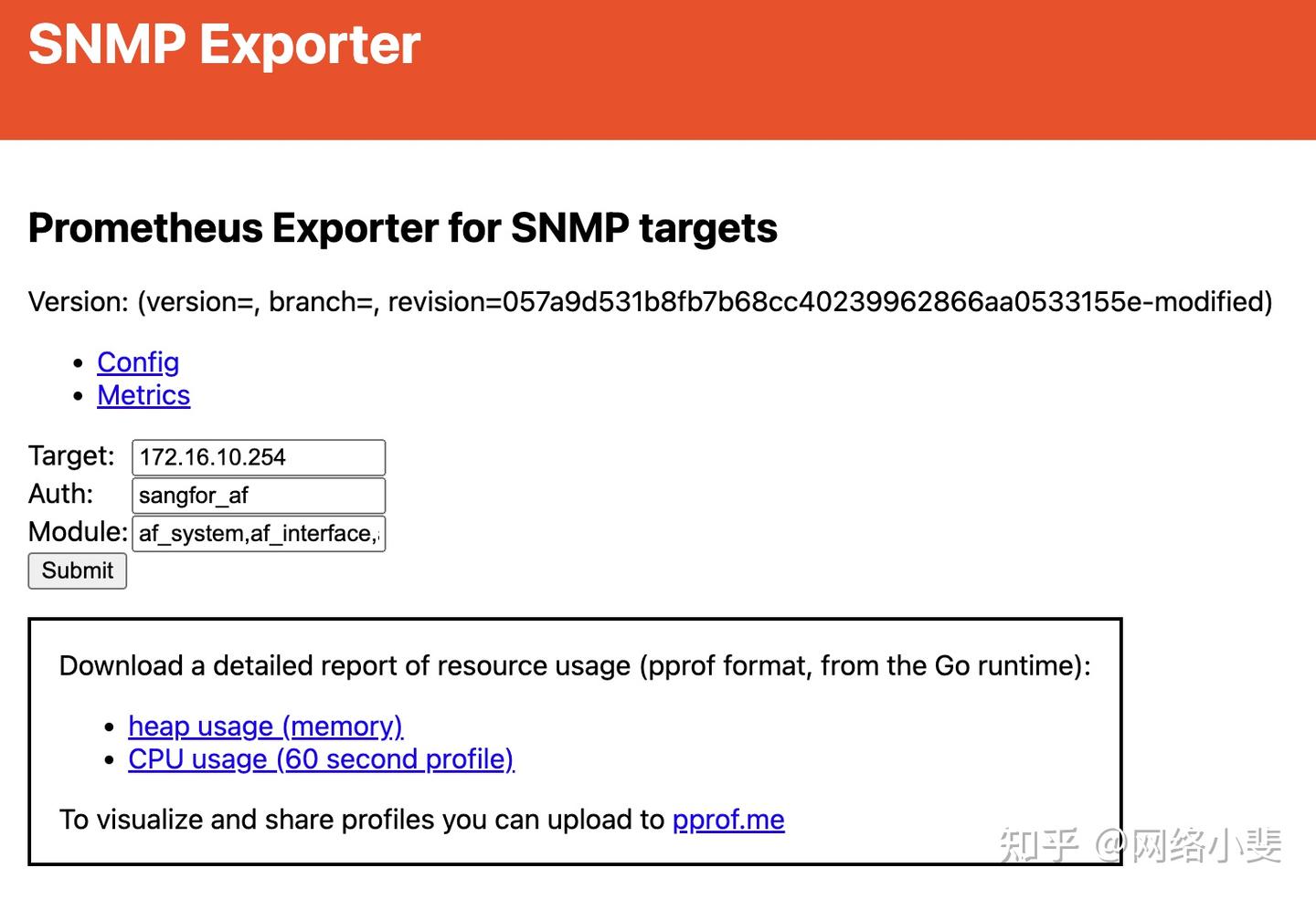 网络监控：SNMP Exporter 监控深信服AC和AF - 知乎