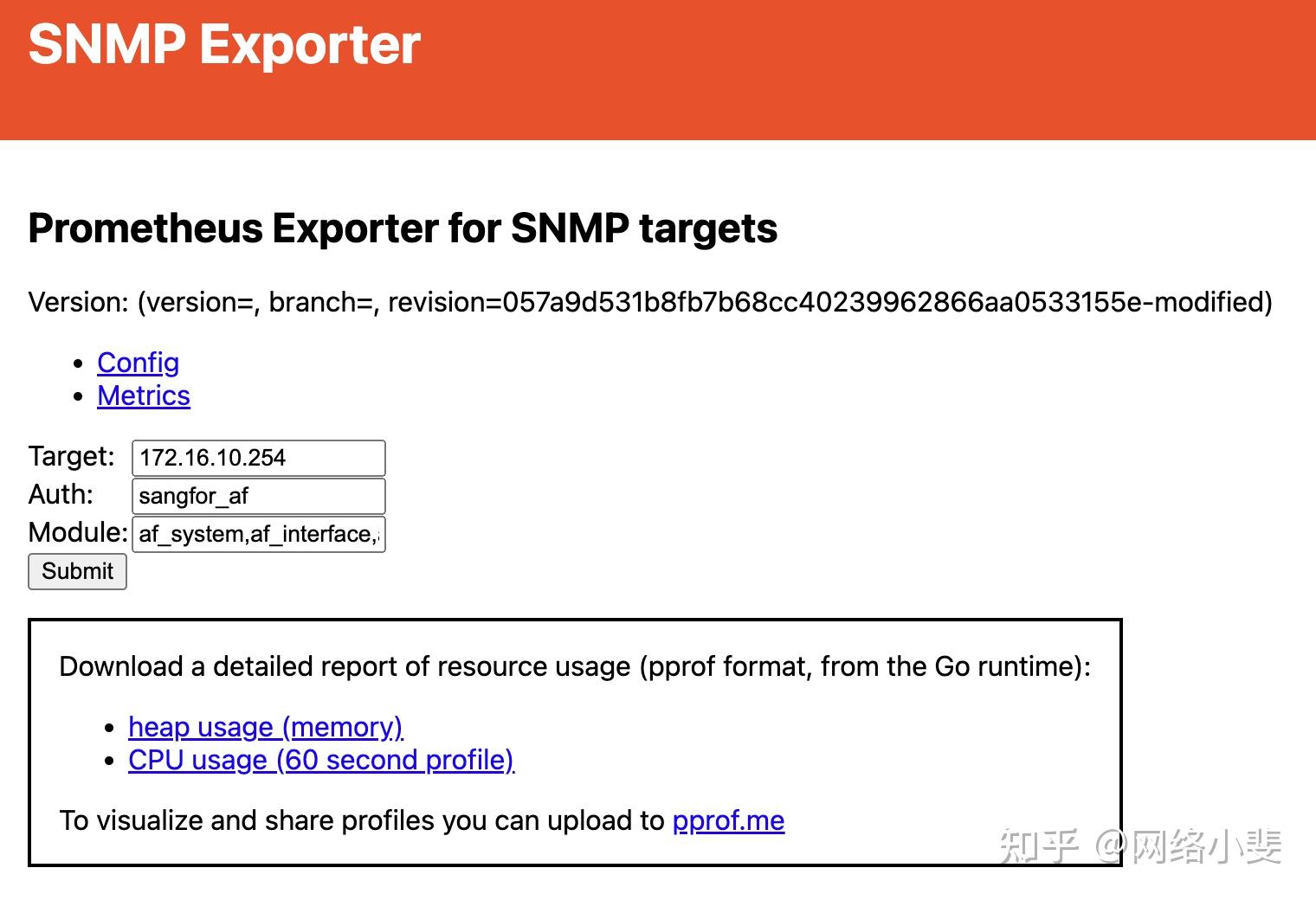 网络监控：SNMP Exporter 监控深信服AC和AF - 知乎