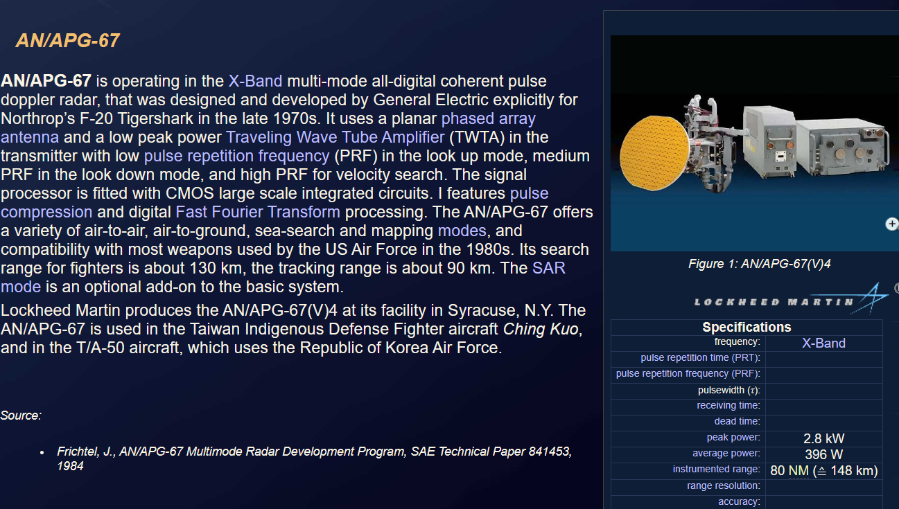关于韩国FA50的空战能力 - 知乎