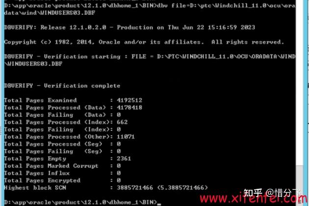 Oracle Recovery Tools恢复csc higher than block scn - 知乎