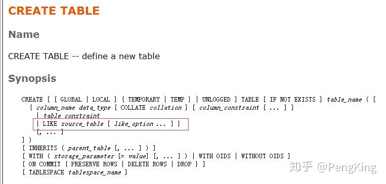 动态表复制（CREATE TABLE...LIKE） - 知乎