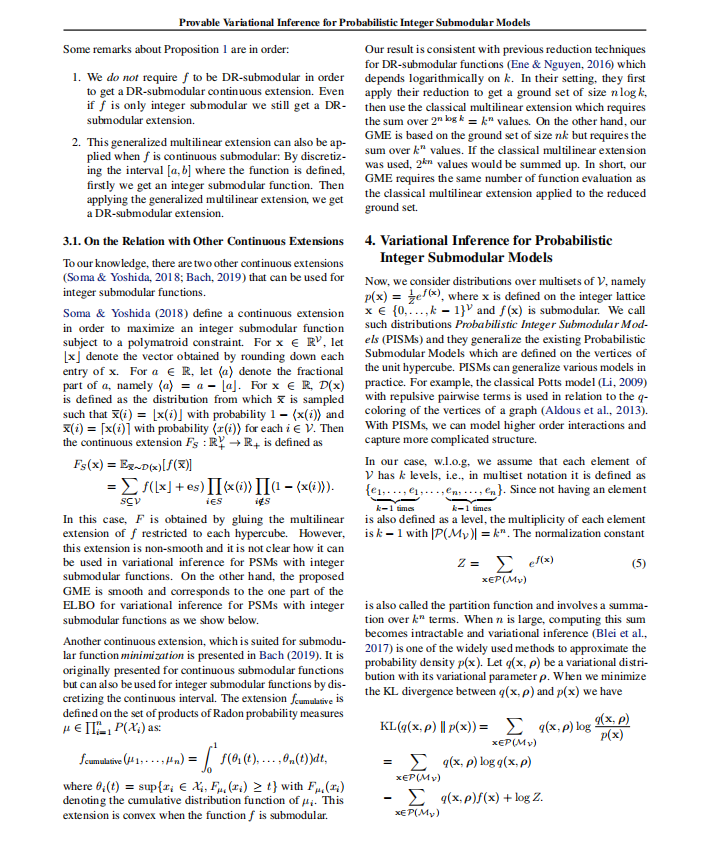From Sets to Multisets: Provable Variational Inference for Probabilistic Integer Submodular ...