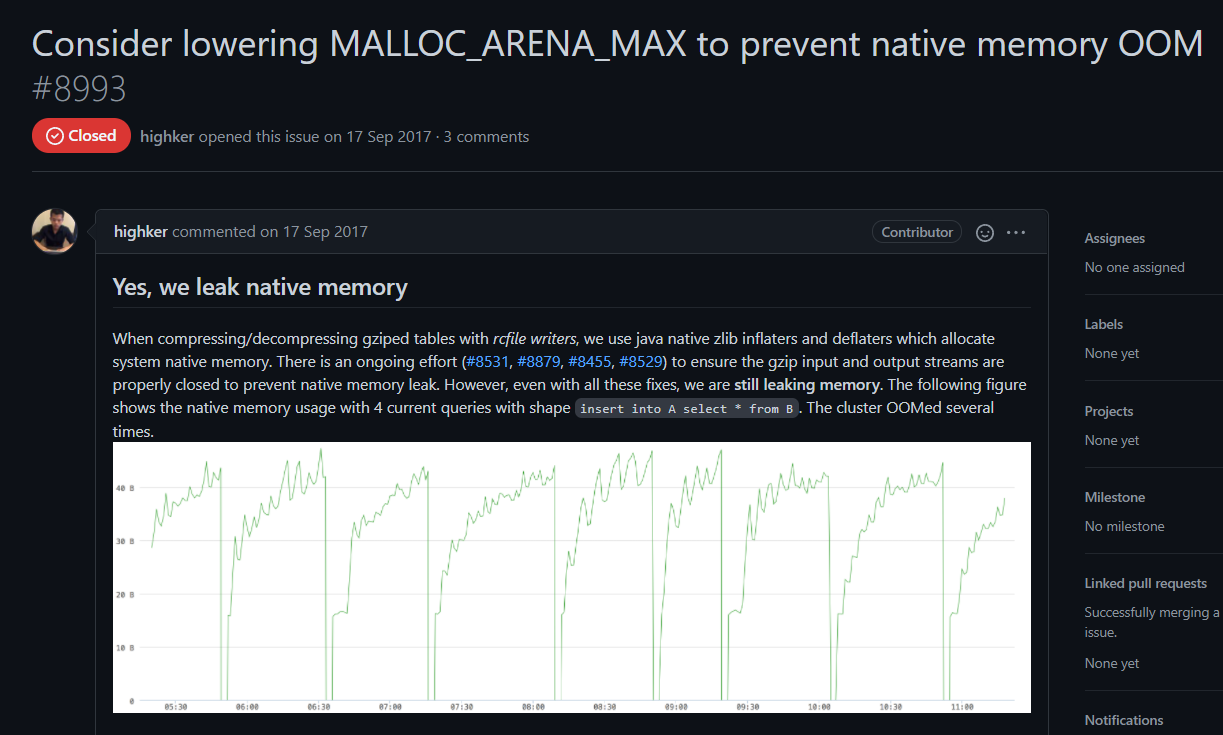 Java原生内存管理(native memory management)(5)-MALLOC_ARENA_MAX - 知乎