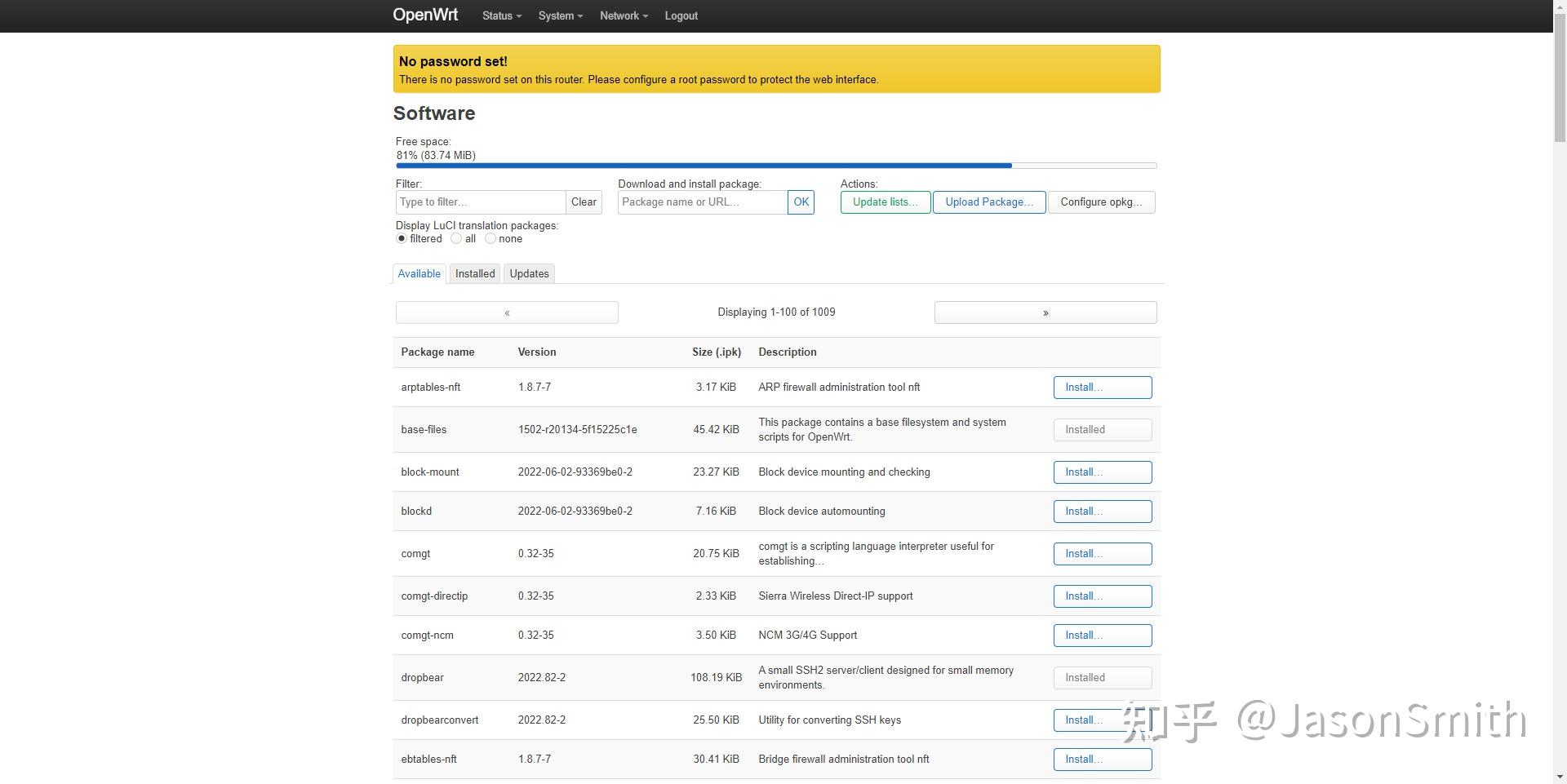 VMware安装openWRT软路由系统的步骤 - 知乎
