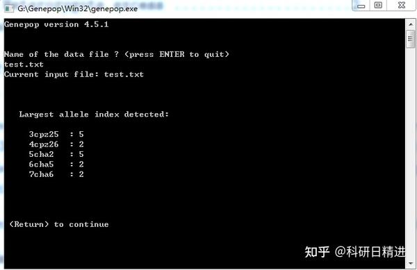 GENEPOP：一个非常实用的群体遗传学分析软件 - 知乎