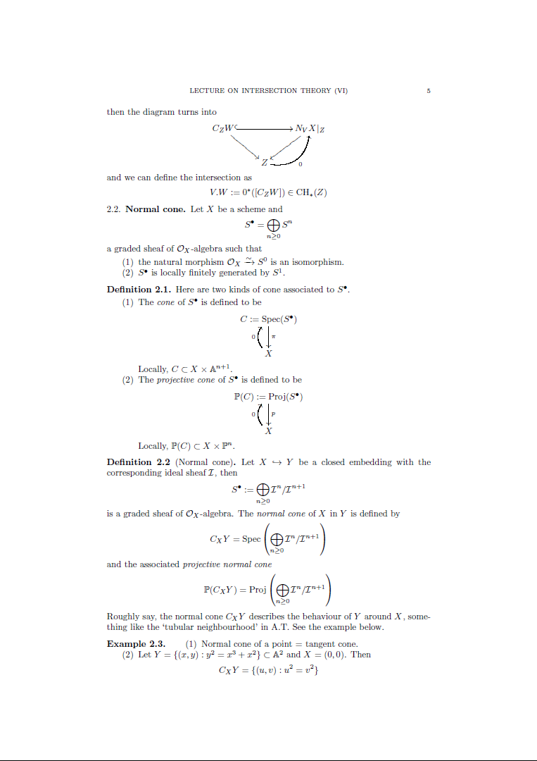Notes on Intersection Theory (VI) - 知乎