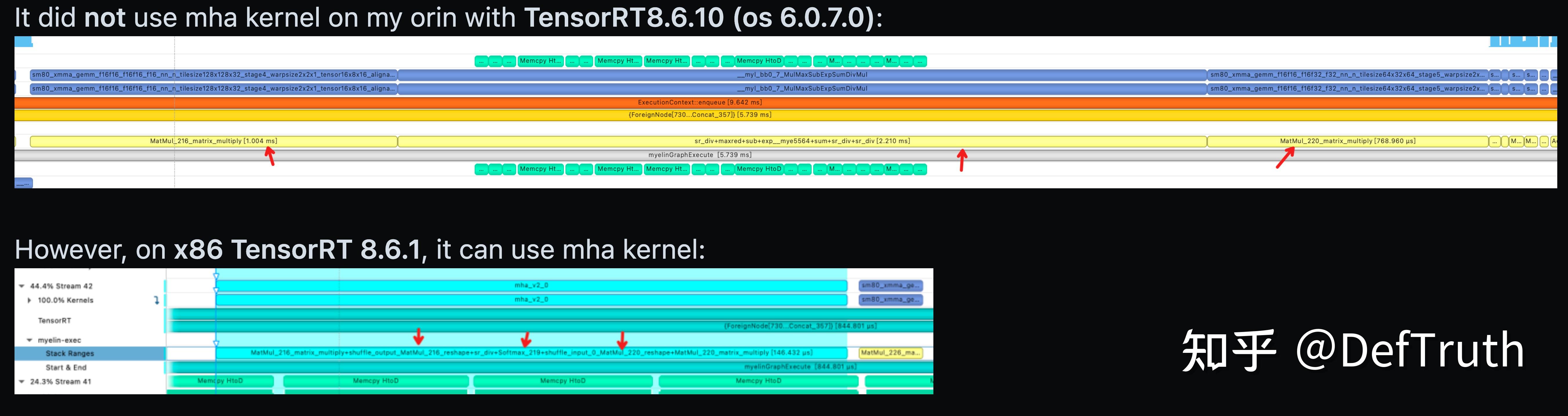 [Attention优化][万字]🔥TensorRT 9.2 MHA/Myelin Optimize vs FlashAttention-2 profile - 知乎