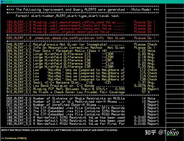 Olex2结构精修时信息无法写入CIF的解决方案 - 知乎