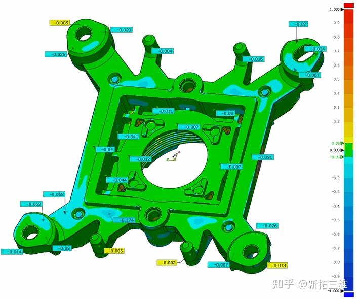 XTOM-MATRIX高精度蓝光三维扫描仪用于注塑件全尺寸检测 - 知乎