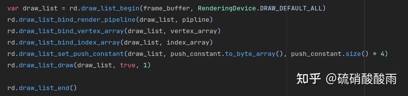 【Godot】使用GDScript直接生成Mesh Draw Command绘制几何体 - 知乎
