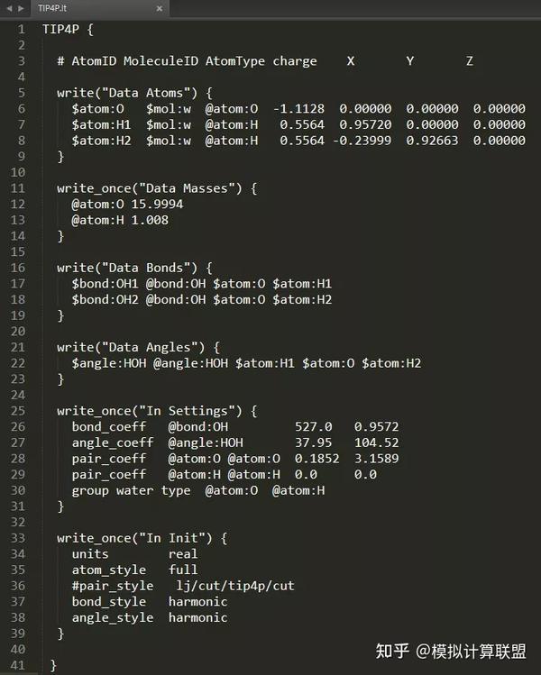 LAMMPS复杂体系分子模拟packmol、moltemplate建模方法 - 知乎