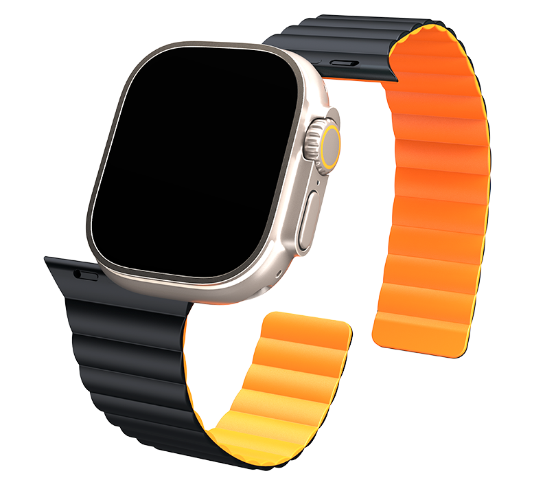 这款AppleWatch磁吸表带太酷了，舒适感满分！想焊在手上~ - 知乎