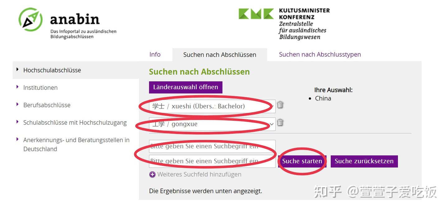 Anabin数据库使用指南 - 知乎