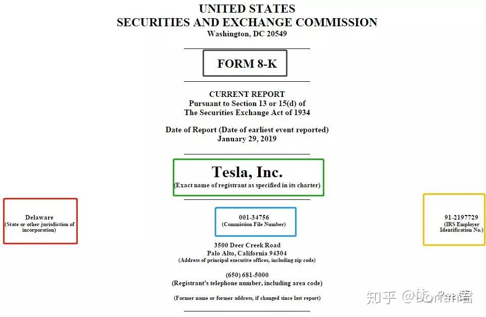 手把手教你如何看懂美国上市SEC文件 ——8-K（上） - 知乎