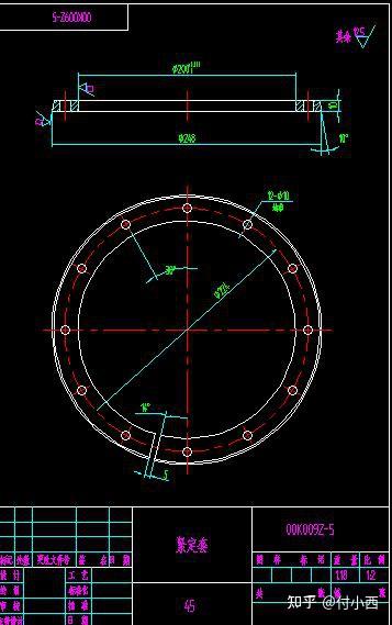 DTII(A)B500-1400滚筒整体式轴承座全套1：1CAD图纸皮带机生产图纸 - 知乎
