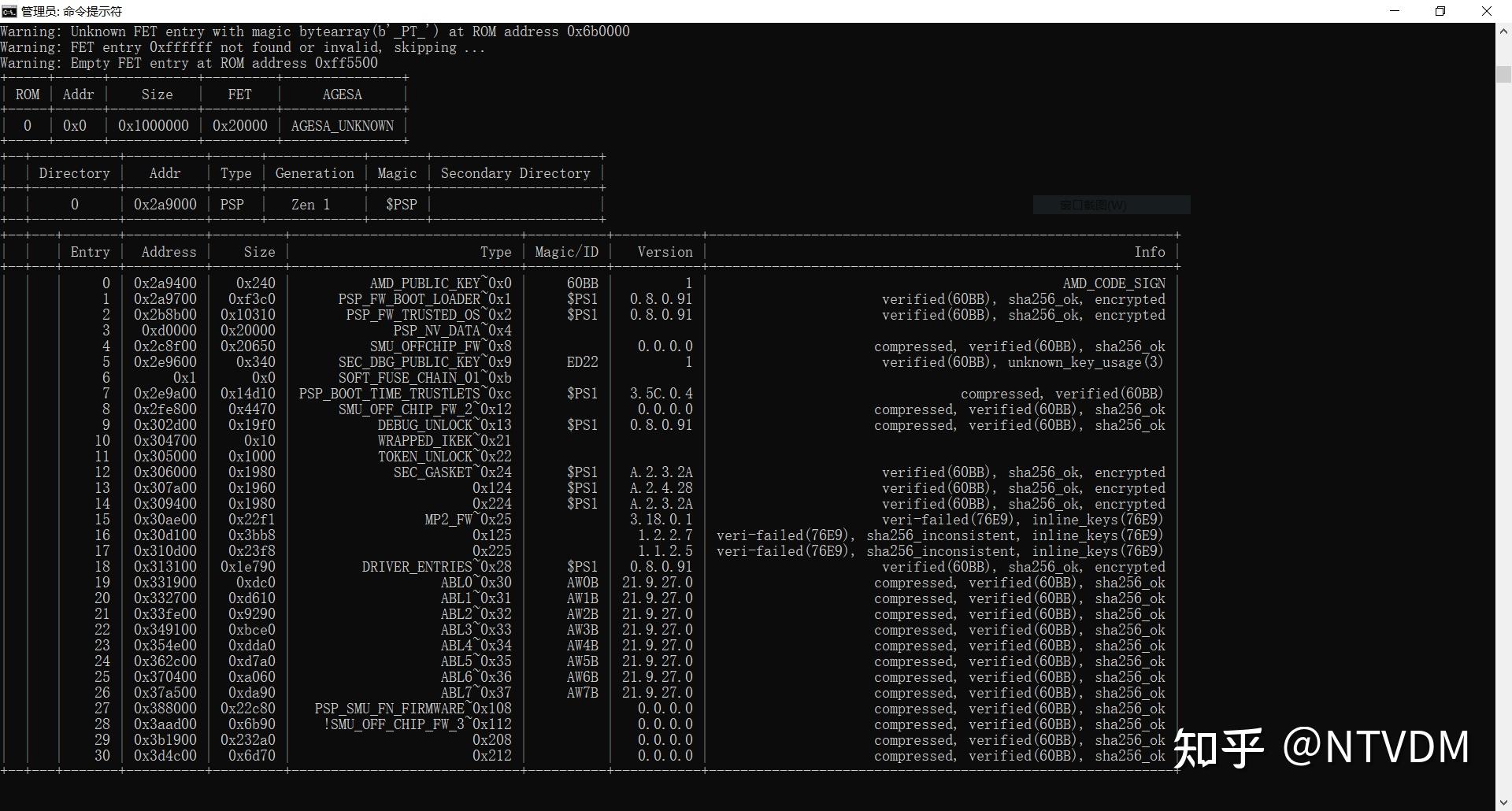 探索AMD Platform Security Processor （PSP） 固件 - 知乎