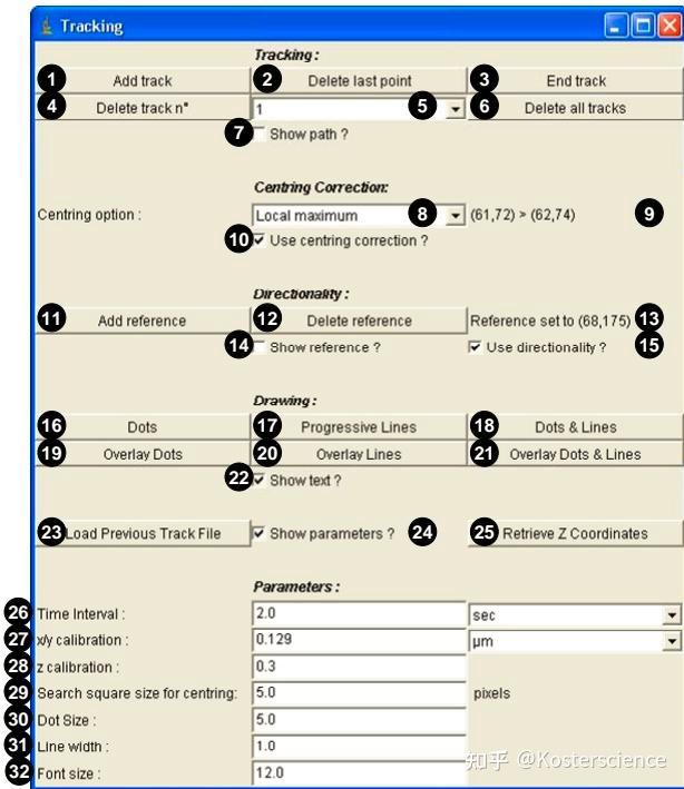Imagej Manual Tracking（手动追踪）插件玩转指南 - 知乎