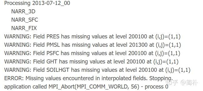 WRF-运行报错问题解决方法总结 - 知乎