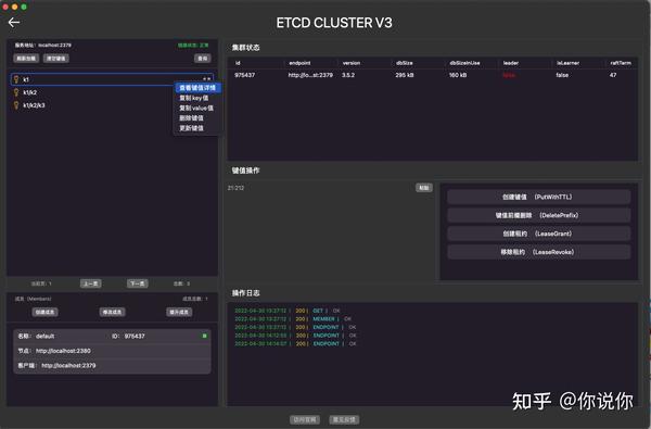 一款很好用的etcd可视化管理工具 - 知乎