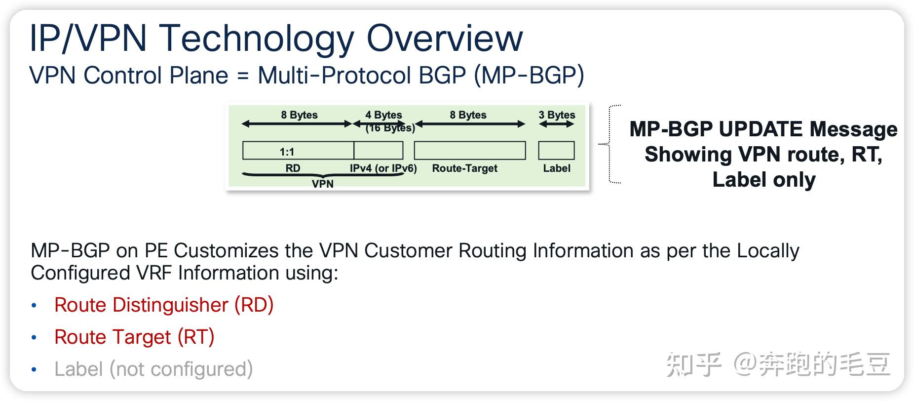 MPLS L3VPN - RD, RT, VPN Label - 知乎