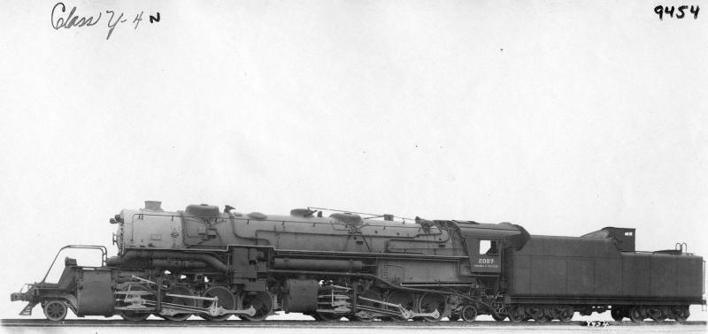 【科普】采用2-8-8-2轮式的“马莱”美国诺福克和西方铁路Y3型、Y3a型、Y4型蒸汽机车 - 知乎
