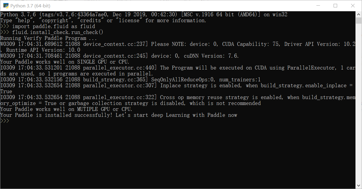 PaddlePaddle飞桨在Win-GPU版本的完整安装流程 - 知乎