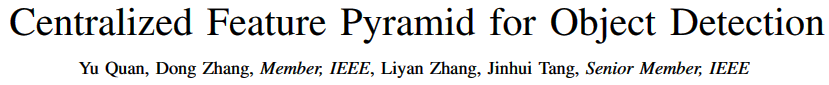 顶刊TIP 2023 | CFP：即插即用的多尺度融合模块，助力检测分割任务有效涨点！ - 知乎